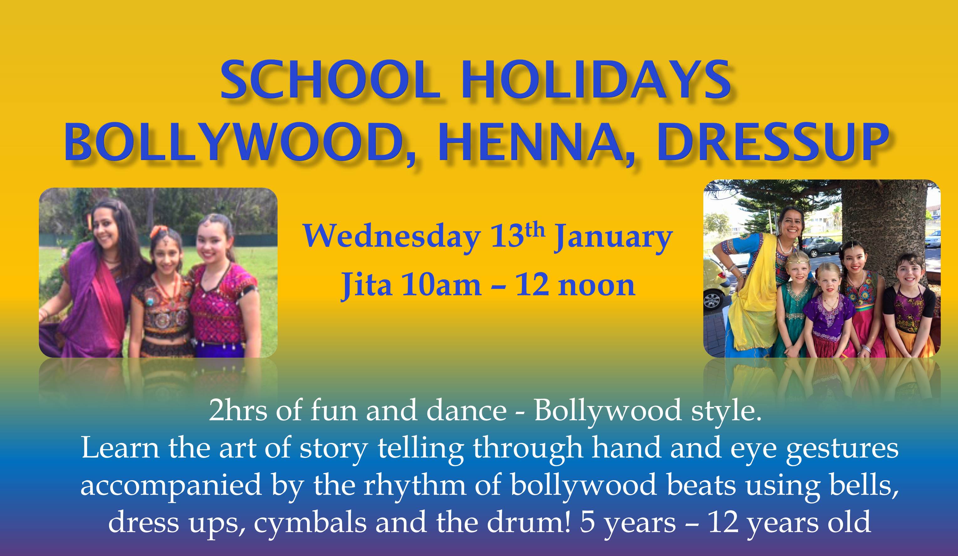 Indian Dancing Bollywood Style-Children's Activities